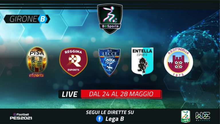 BeSports 2021, dal 24 al 28 maggio si gioca il girone B – eSports Italia